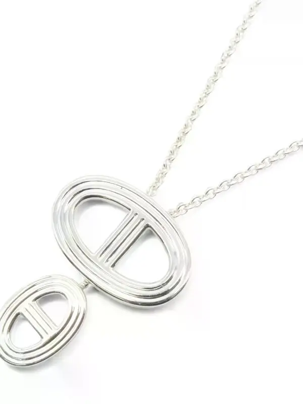 Hermès 2010s Chaine D'ancre 24 Necklace