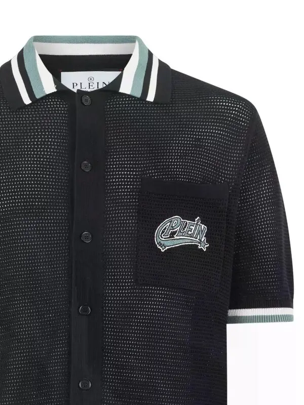 Philipp Plein Logo-star Patch Short-sleeve Shirt