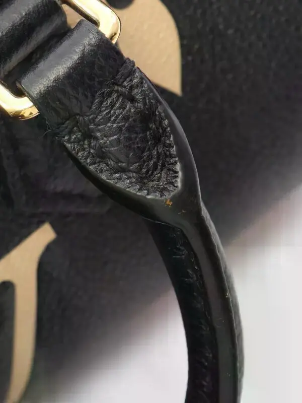 LOUIS VUITTON 2021 Papillon Bb Monogram Empreinte Handbag - Black