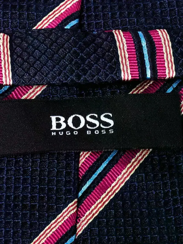 BOSS Striped Silk Tie