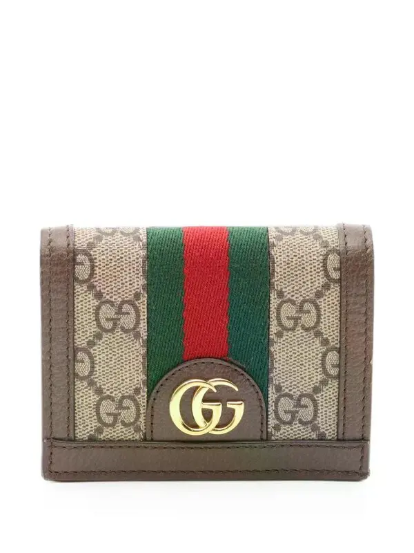 Gucci 2010s Ophidia Gg Supreme Bi-fold Wallet