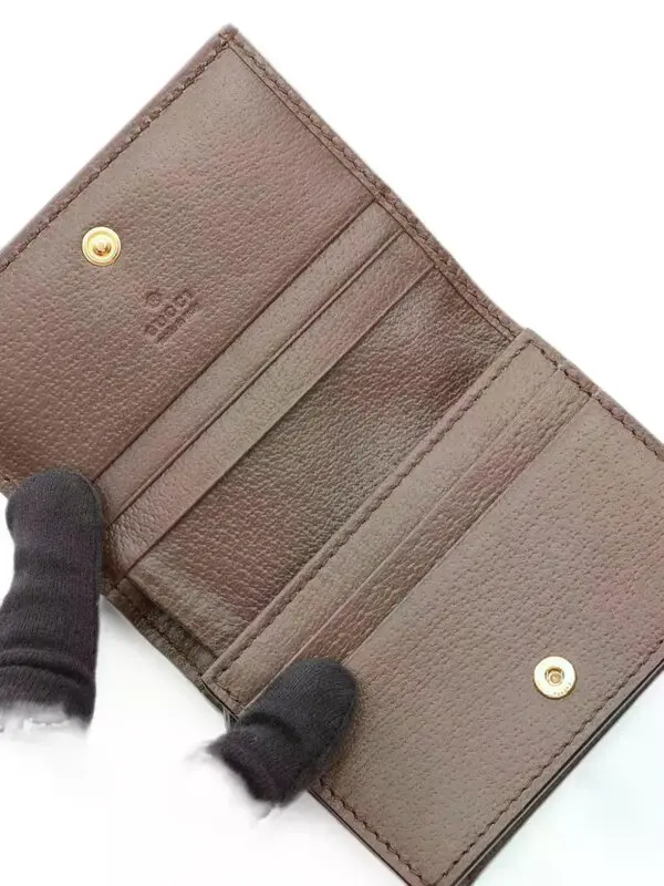 Gucci 2010s Ophidia Gg Supreme Bi-fold Wallet