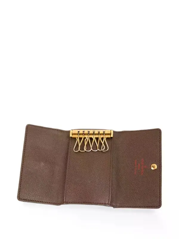 LOUIS VUITTON 2000s Damier Ebène Six-hook Key-case