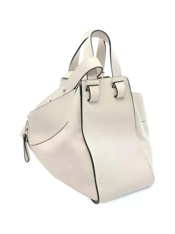 Loewe 2010s Small Hammock Handbag - White