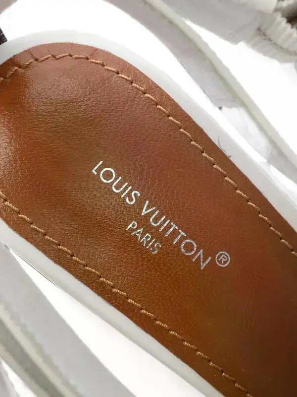 LOUIS VUITTON 2023 Trinity Strappy Platform Sandals