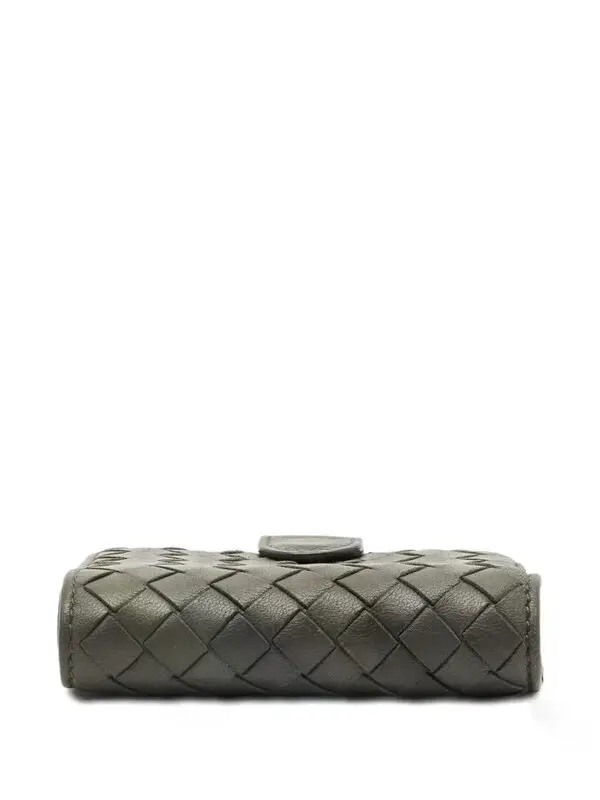 Bottega Veneta Intrecciato-design Flap-fastening Wallet