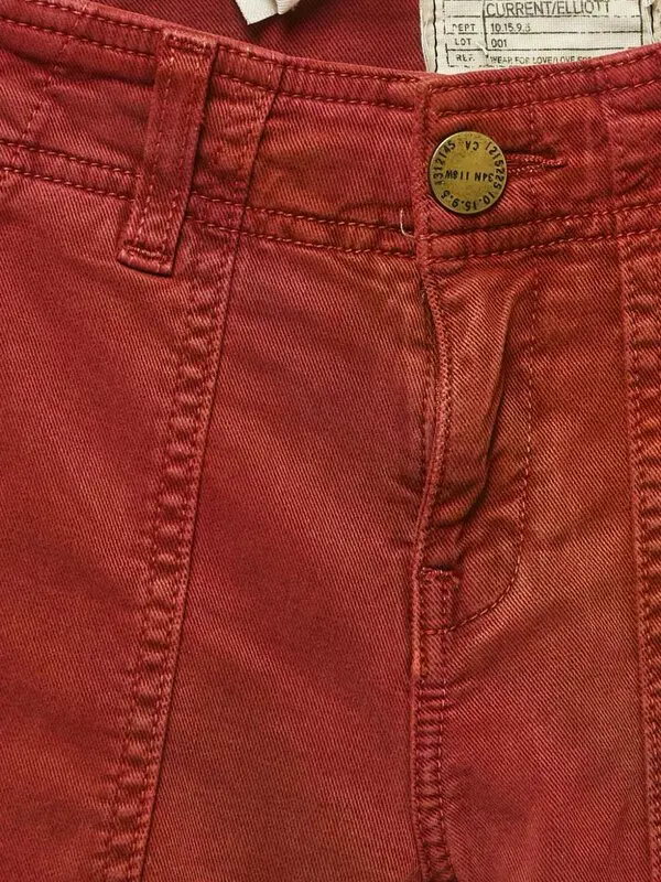 Current/Elliott Denim High-waist Jeans