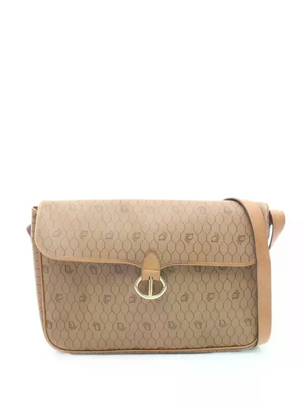 Dior 2000s Honeycomb Shoulder Bag - Neutrals