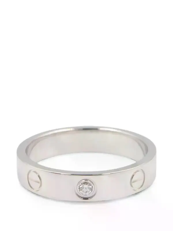 Cartier 2010s Mini Love Diamond Ring