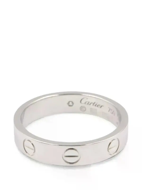Cartier 2010s Mini Love Diamond Ring
