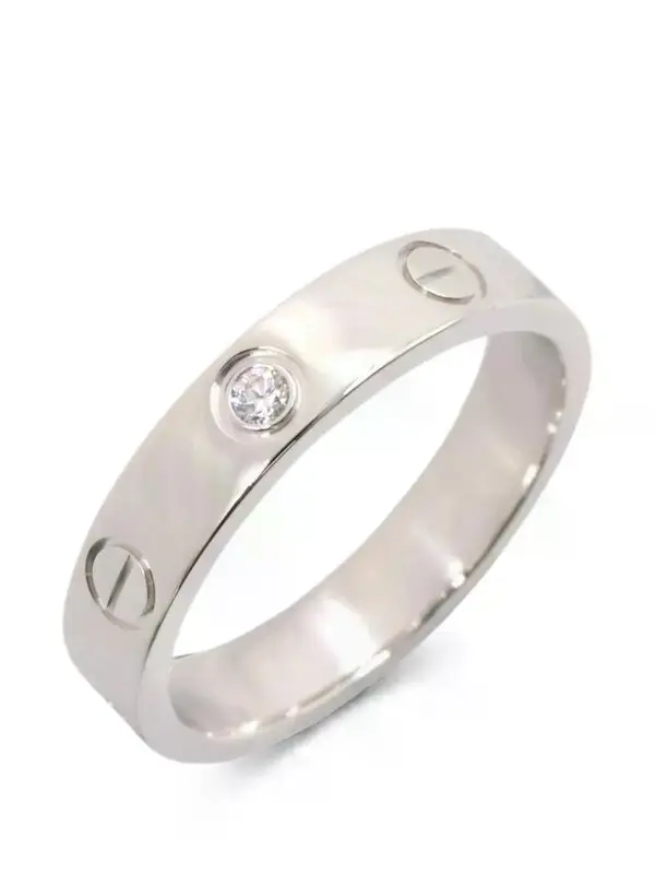Cartier 2010s Mini Love Diamond Ring