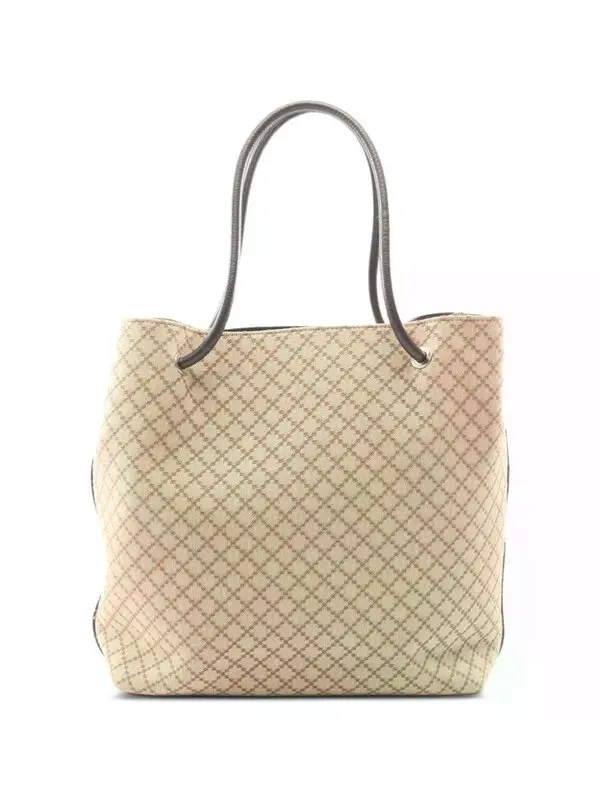 Gucci 2000s Diamante Tote Bag - Neutrals