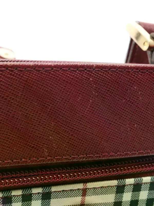 Burberry 2000s Nova Check Canvas Crossbody Bag
