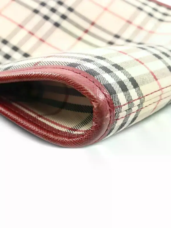 Burberry Nova Check Canvas Crossbody Bag