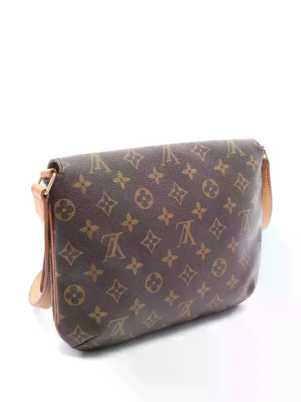 LOUIS VUITTON Monogram Canvas Musette Tango Shoulder Bag - Brown