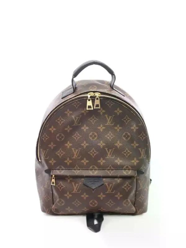 LOUIS VUITTON 2021 Palm Springs Monogram Backpack - Brown