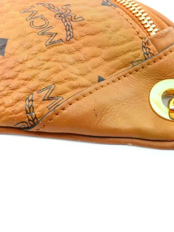 Mcm Visetos Chain Belt Bag