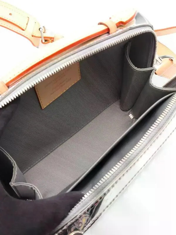 LOUIS VUITTON 2010s Monogram Mirror Soft Trunk Handbag