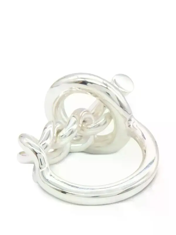 Hermès 2010s Gm Croisette Ring - Silver