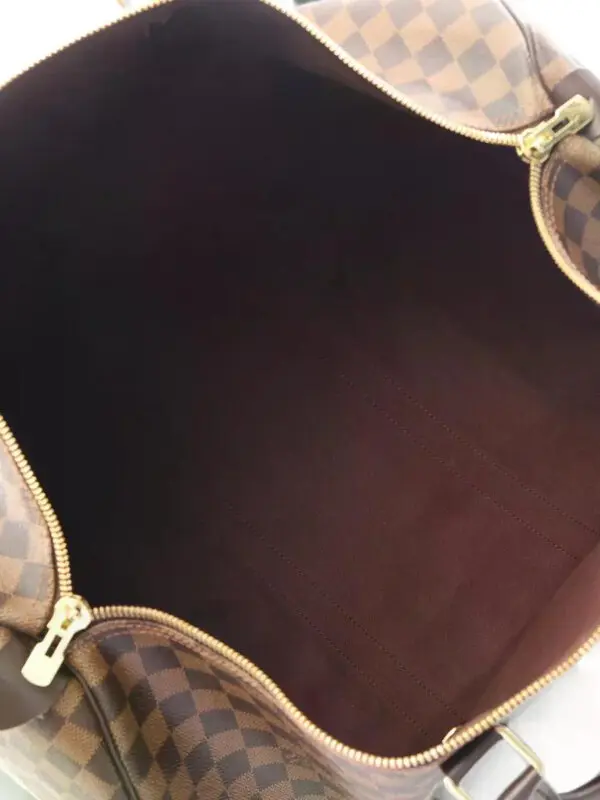 LOUIS VUITTON 2014 Keepall Damier Ebène Bag