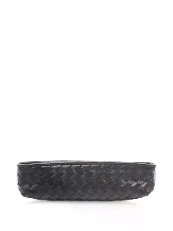 Bottega Veneta 2010s Intrecciato Pencil Case - Black