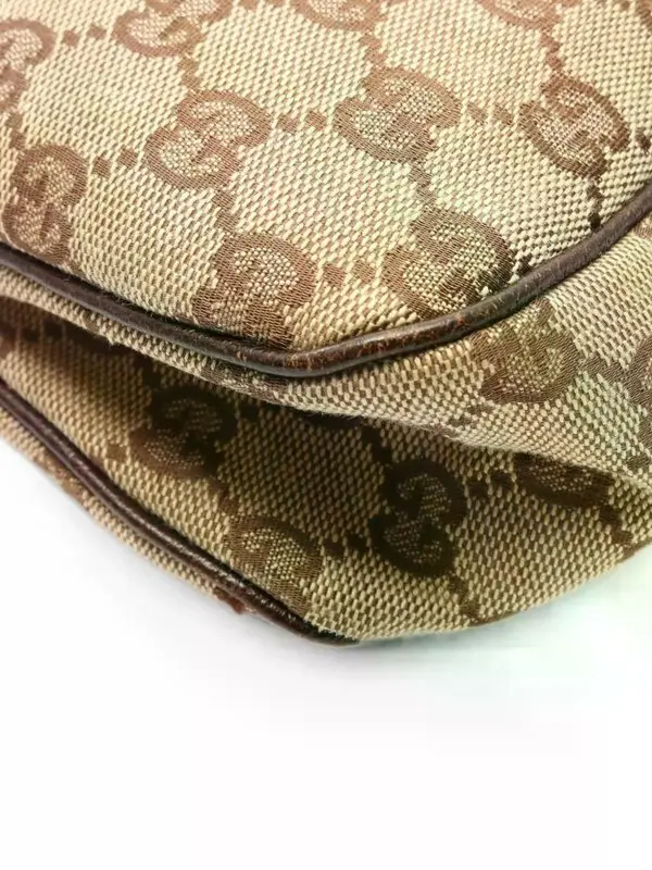 Gucci 2000s Gg Canvas Shoulder Bag