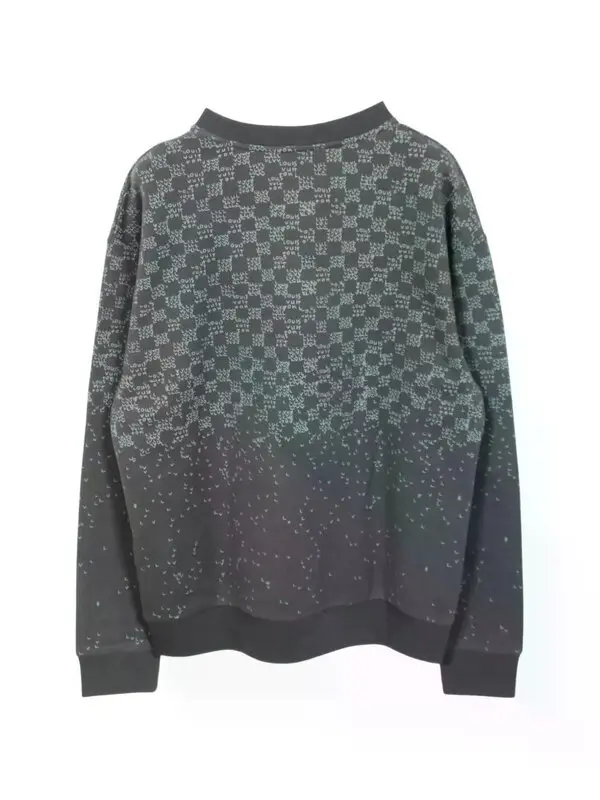 LOUIS VUITTON 2010s Damier Spread Sweatshirt