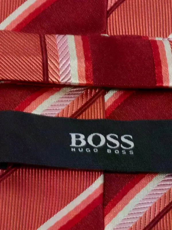 BOSS Striped Silk Tie