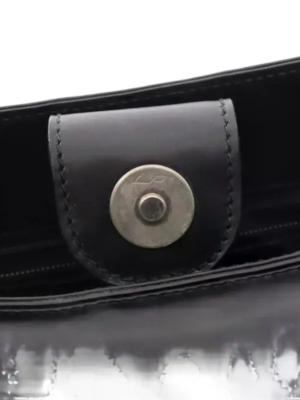 FERRAGAMO 2000s Logo-engraved Shoulder Bag
