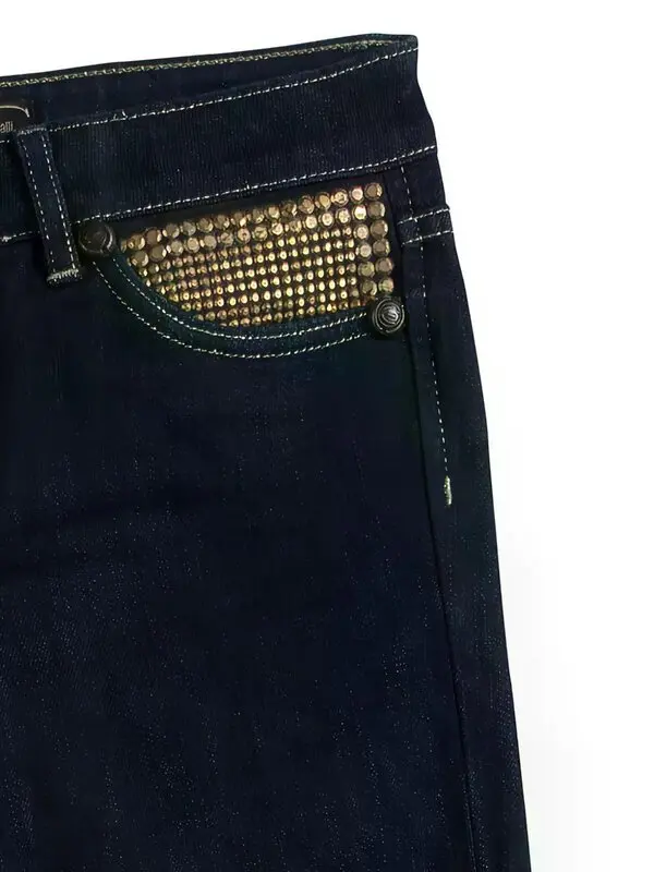 Just Cavalli Studded-pocket Jeans