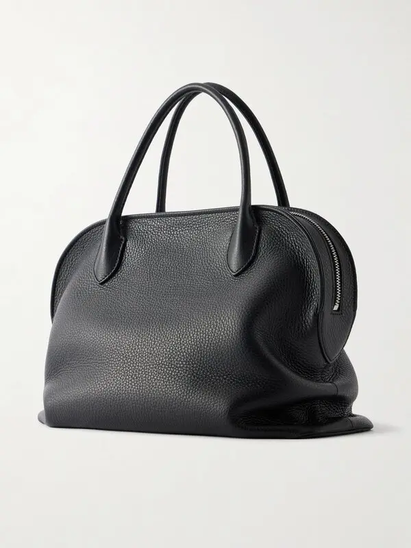 THE ROW Agnes 12 Leather Shoulder Bag