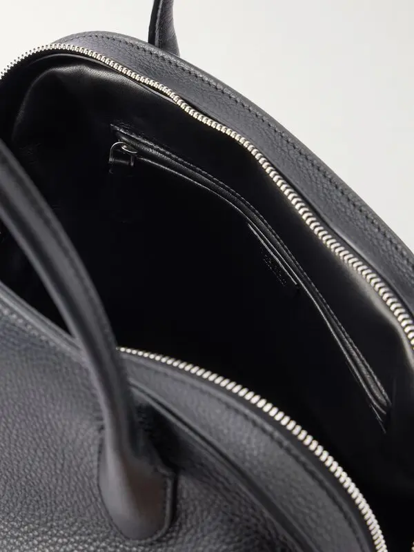 THE ROW Agnes 12 Leather Shoulder Bag