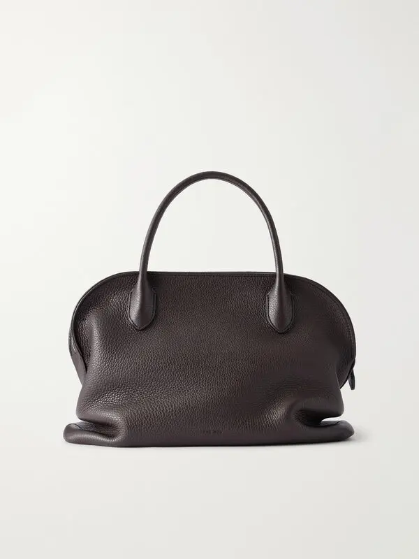 THE ROW Agnes 12 Leather Shoulder Bag