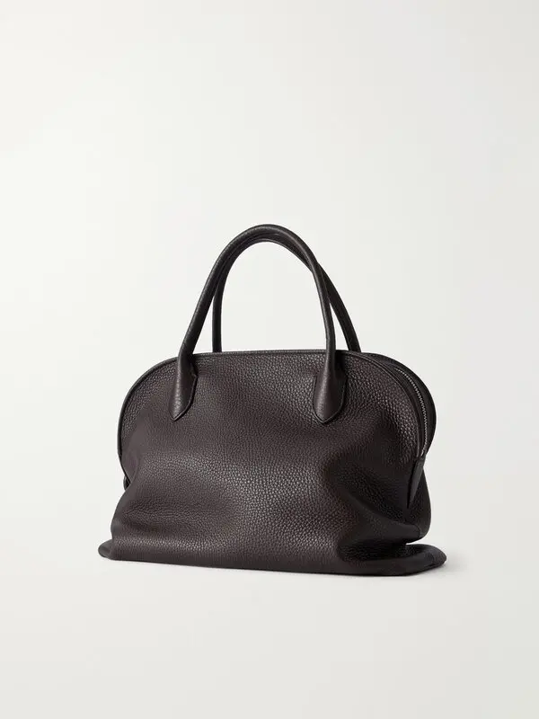 THE ROW Agnes 12 Leather Shoulder Bag