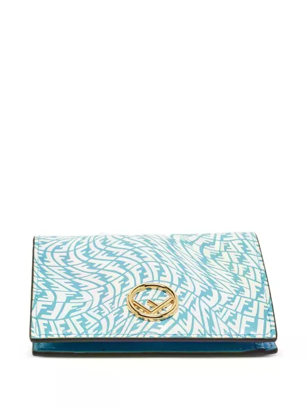 Fendi 2021 F Is Vertigo Bifold Wallet