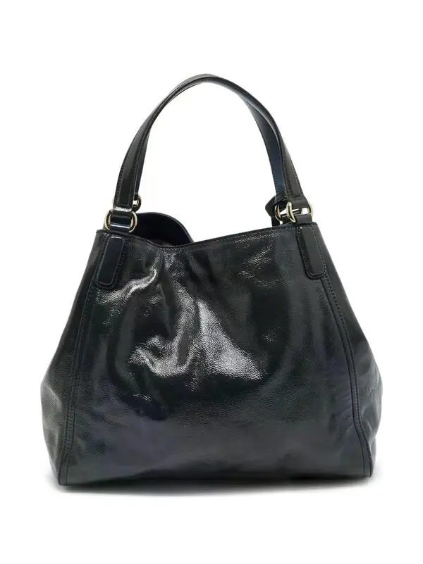 Gucci Soho Interlocking Logo Tote Bag - Grey