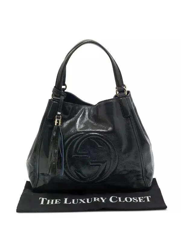Gucci Soho Interlocking Logo Tote Bag