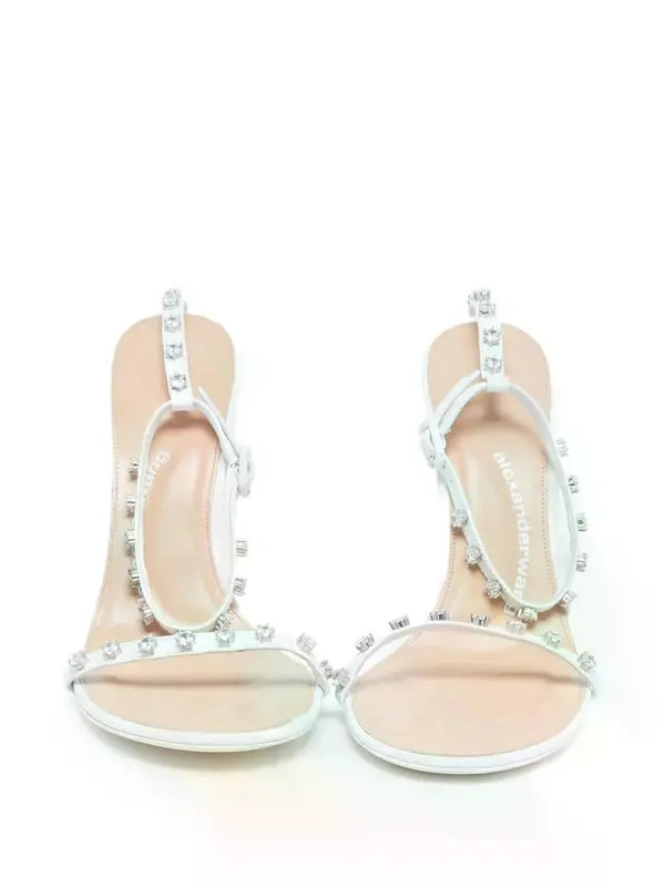 ALEXANDER WANG Nicki Crystal-embellished Sandals