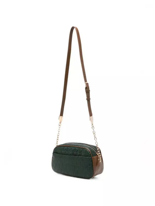 Liu Jo Monogram-embossed Logo-plaque Tote Bag - Green