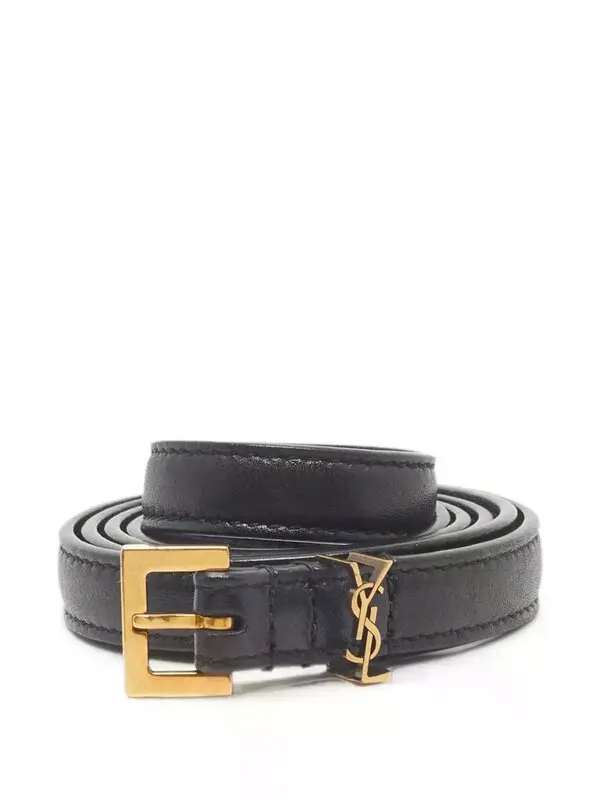 Saint Laurent 2024 Cassandre Slim Belt