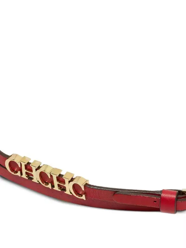 Carolina Herrera Chhc Logo Double-wrap Belt