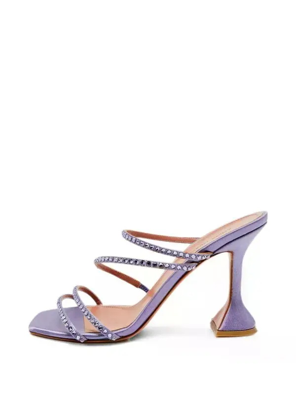 Amina Muaddi Naima Crystal-embellished Sandals