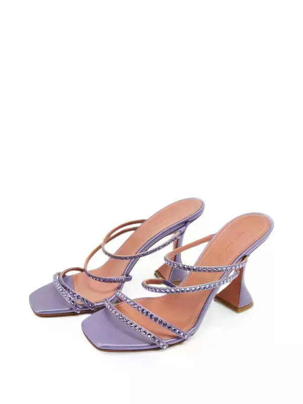 Amina Muaddi Naima Crystal-embellished Sandals