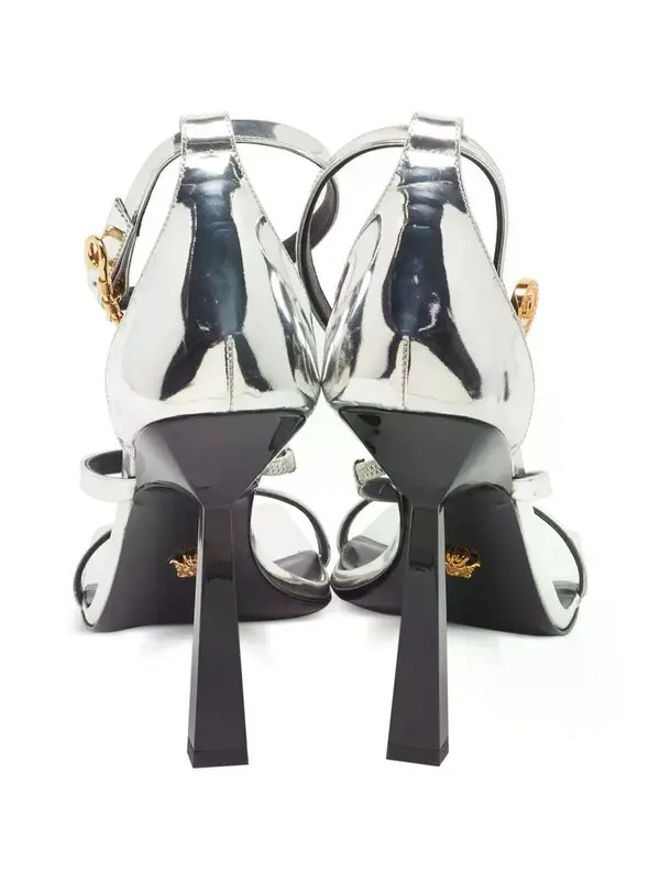 Versace Safety Pin Ankle-strap Sandals