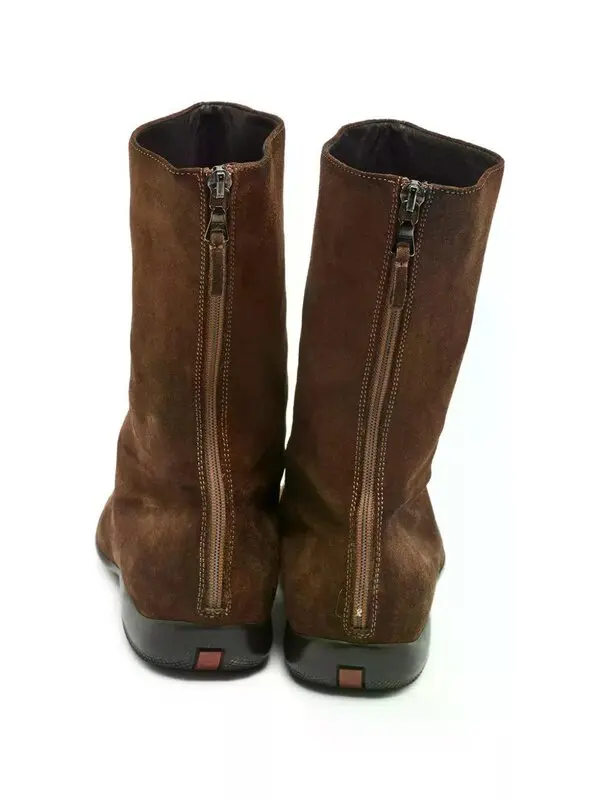 Prada Square-toe Ankle Boots