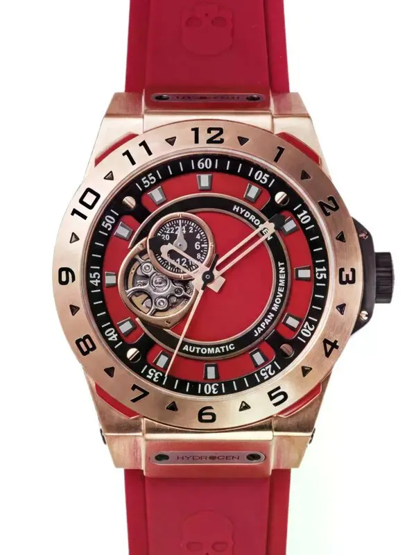 HYDROGEN Vento 44mm Open-heart Dial Watch
