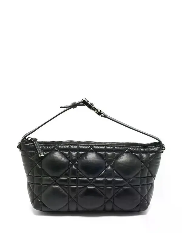 Dior 2022 Medium Travel Nomad Macrocannage Tote Bag - Black