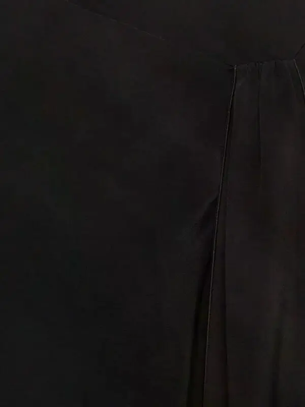 Victoria Beckham Draped Asymmetric Midi Skirt