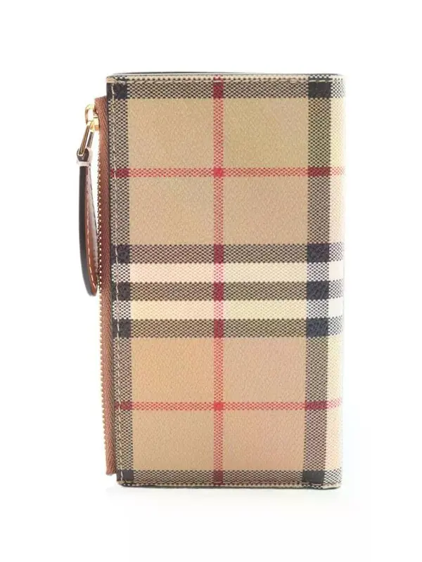 Burberry Check-pattern Bi-fold Wallet