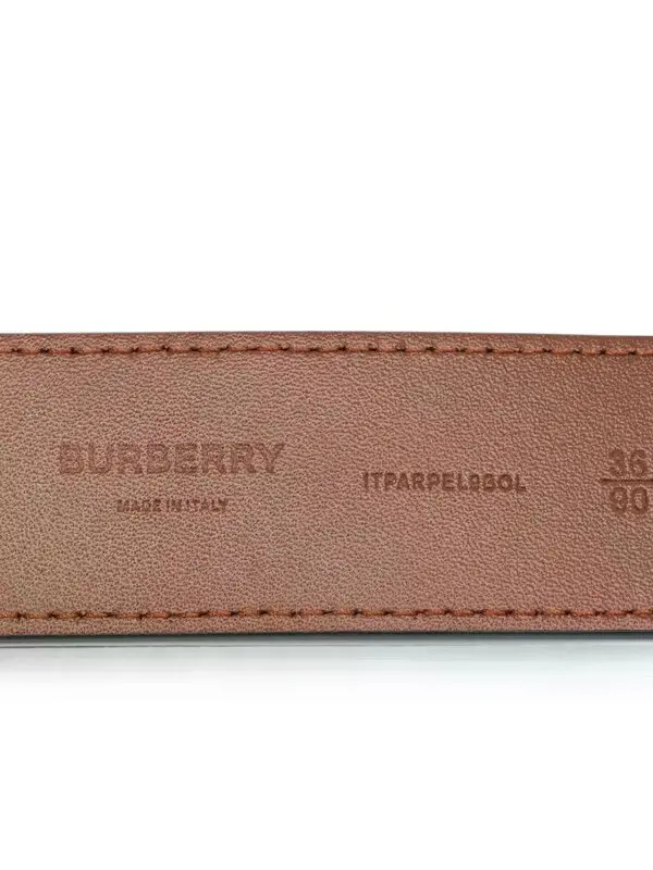 Burberry Buckle Leather Belt